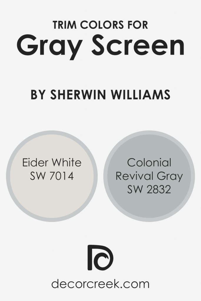 Gray Screen SW 7071 Paint Color by Sherwin Williams - DecorCreek