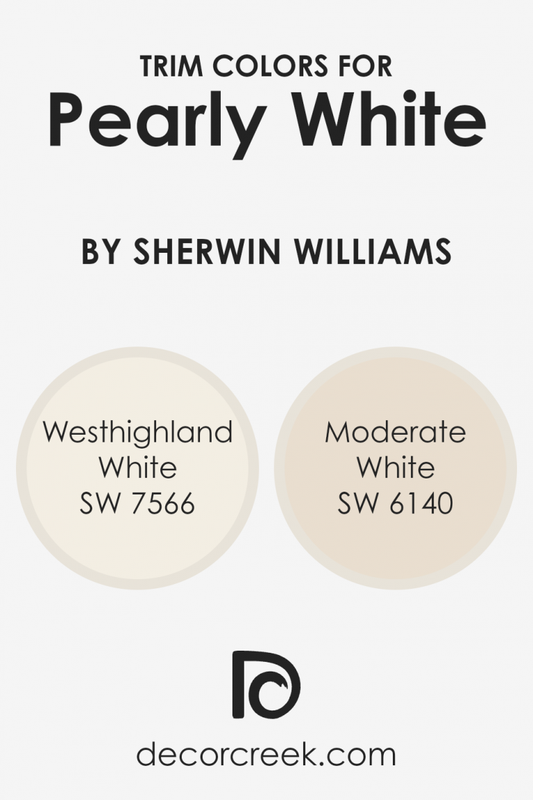 Pearly White SW 7009 Paint Color by Sherwin Williams - DecorCreek