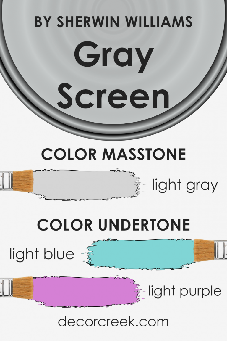 Gray Screen SW 7071 Paint Color by Sherwin Williams - DecorCreek