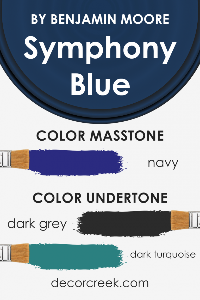 Symphony Blue 2060-10 Paint Color by Benjamin Moore - DecorCreek