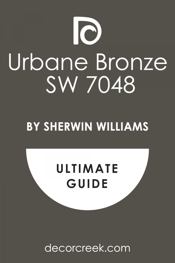 Urbane Bronze SW 7048 Paint Color by Sherwin Williams - DecorCreek