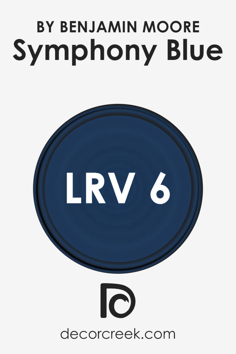 Symphony Blue 2060-10 Paint Color by Benjamin Moore - DecorCreek