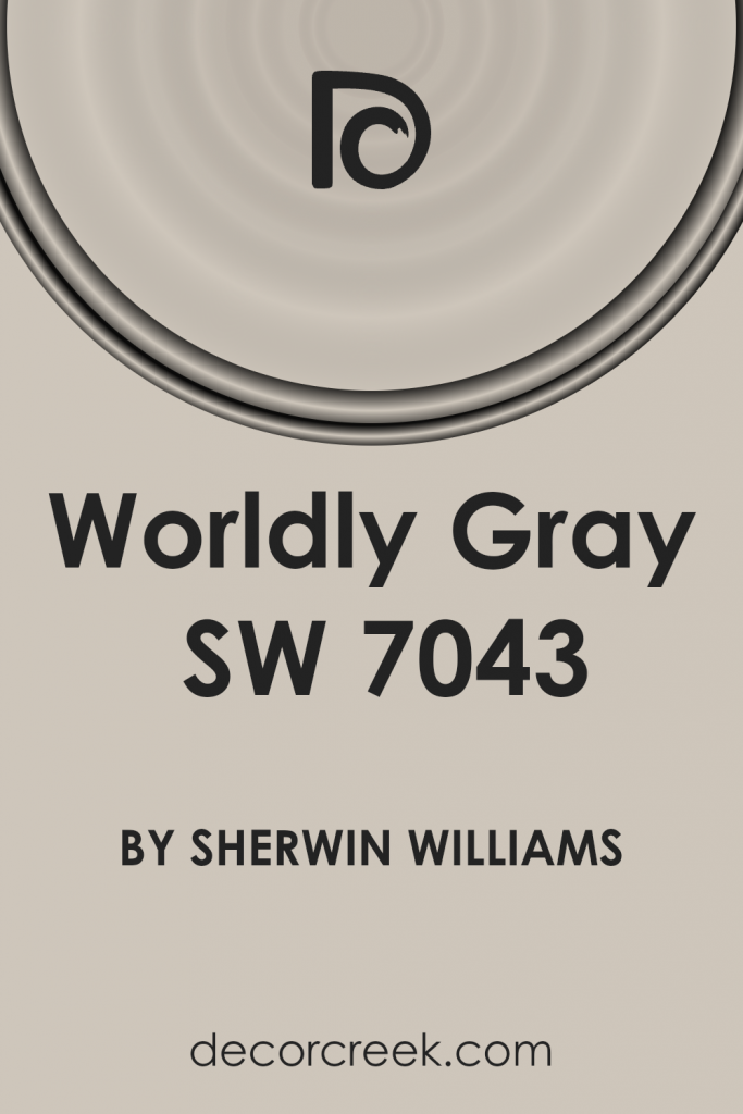 Worldly Gray SW 7043 Paint Color by Sherwin Williams - DecorCreek
