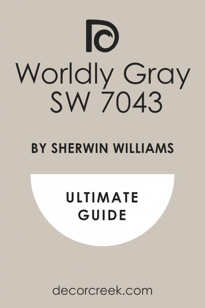 Worldly Gray SW 7043 Paint Color by Sherwin Williams - DecorCreek
