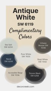 Antique White SW 6119 Paint Color by Sherwin Williams - DecorCreek