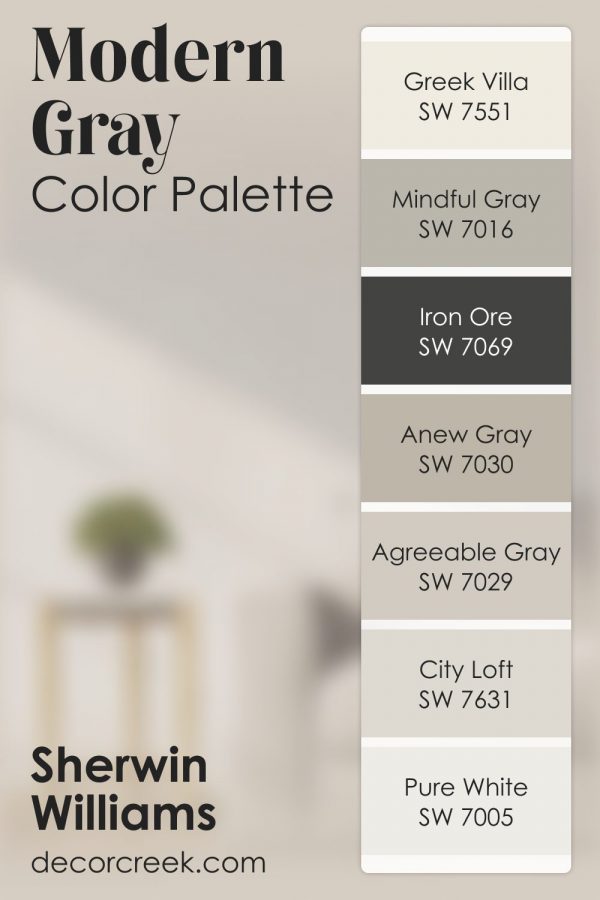 Modern Gray SW 7632 Paint Color by Sherwin Williams - DecorCreek