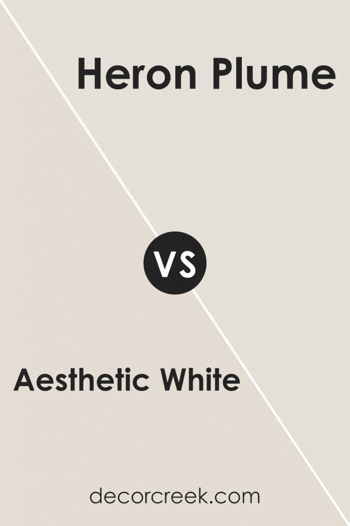 Aesthetic White SW 7035 Paint Color by Sherwin Williams - DecorCreek