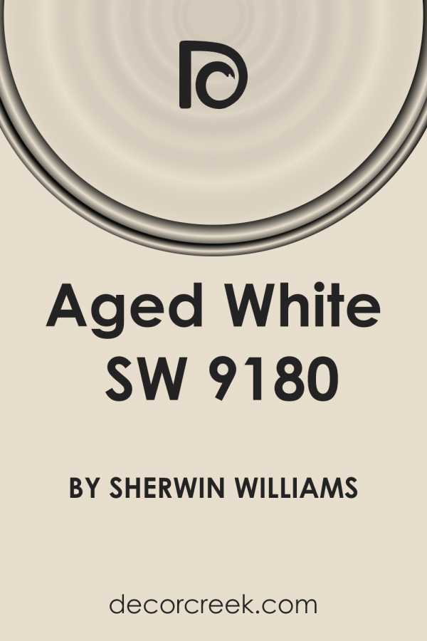 Aged White SW 9180 Paint Color by Sherwin Williams - DecorCreek