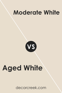 Aged White SW 9180 Paint Color by Sherwin Williams - DecorCreek