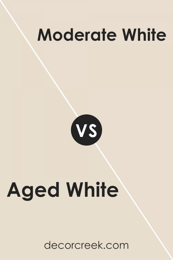 Aged White SW 9180 Paint Color by Sherwin Williams - DecorCreek