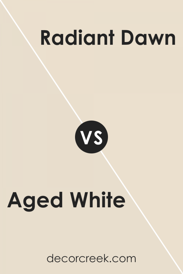 Aged White SW 9180 Paint Color by Sherwin Williams - DecorCreek