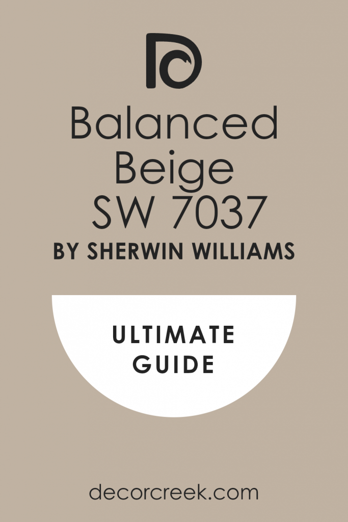 Balanced Beige SW 7037 Paint Color by Sherwin Williams - DecorCreek