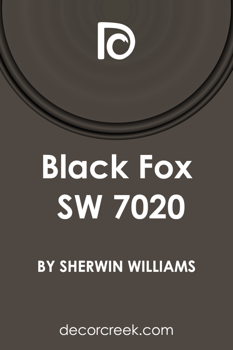 Black Fox SW 7020 Paint Color by Sherwin Williams - DecorCreek