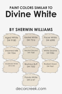 Divine White SW 6105 Paint Color by Sherwin Williams - DecorCreek