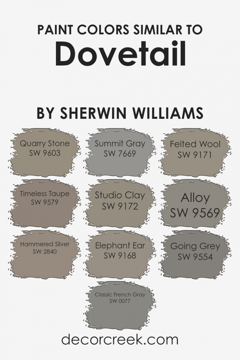 Dovetail SW 7018 Paint Color by Sherwin Williams - DecorCreek