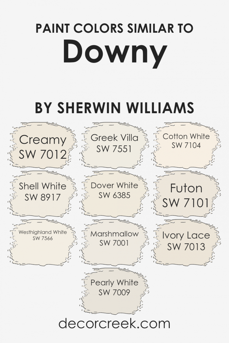 Downy SW 7002 Paint Color by Sherwin Williams - DecorCreek