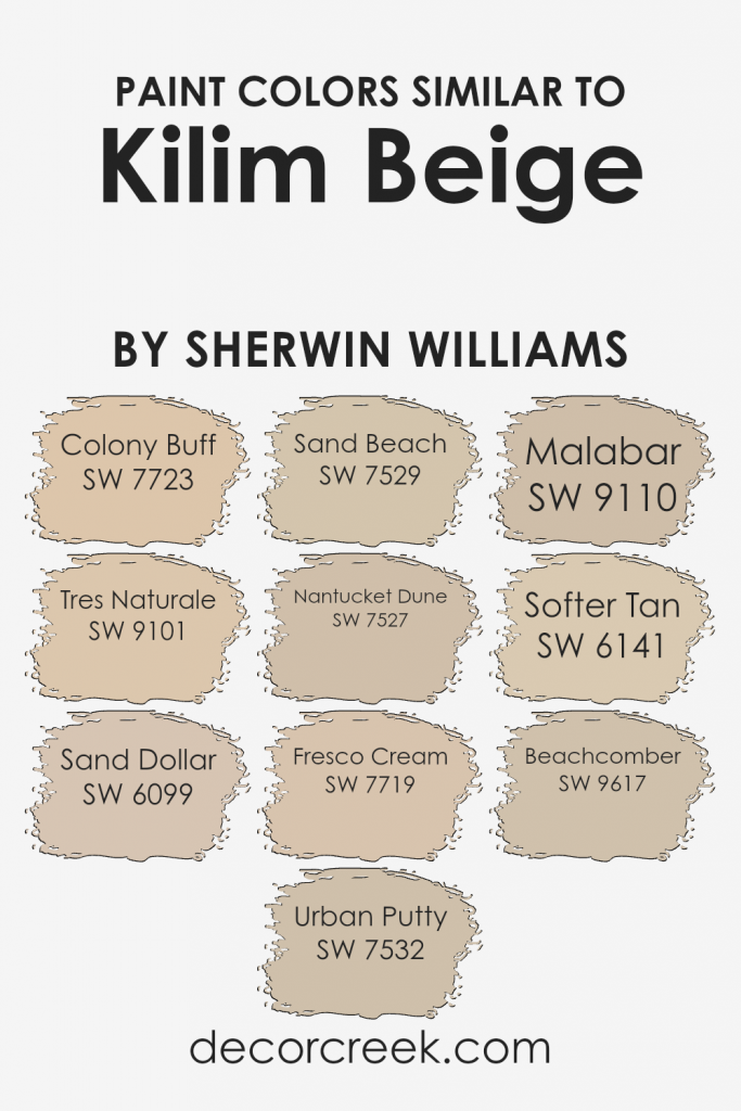 Kilim Beige SW 6106 Paint Color by Sherwin Williams - DecorCreek