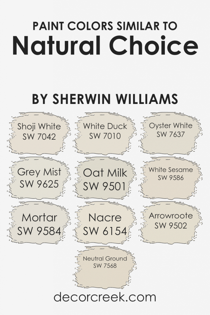 Natural Choice SW 7011 Paint Color by Sherwin Williams - DecorCreek