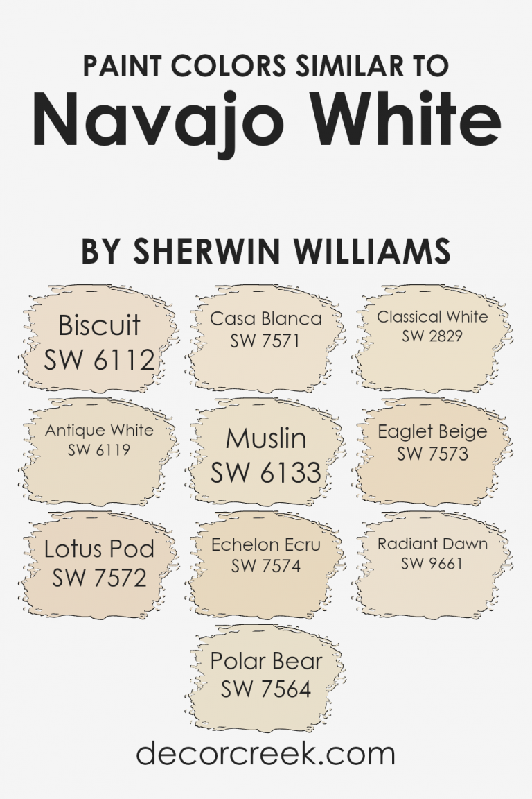 Navajo White SW 6126 Paint Color by Sherwin Williams - DecorCreek