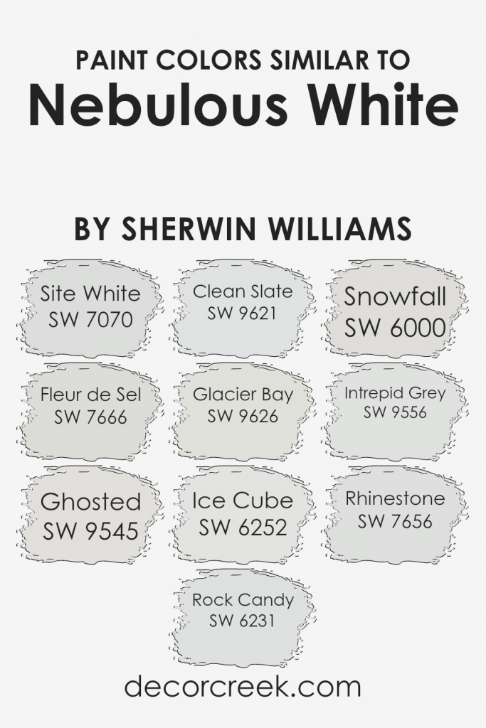 Nebulous White SW 7063 Paint Color by Sherwin Williams - DecorCreek