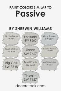 Passive SW 7064 Paint Color by Sherwin Williams - DecorCreek