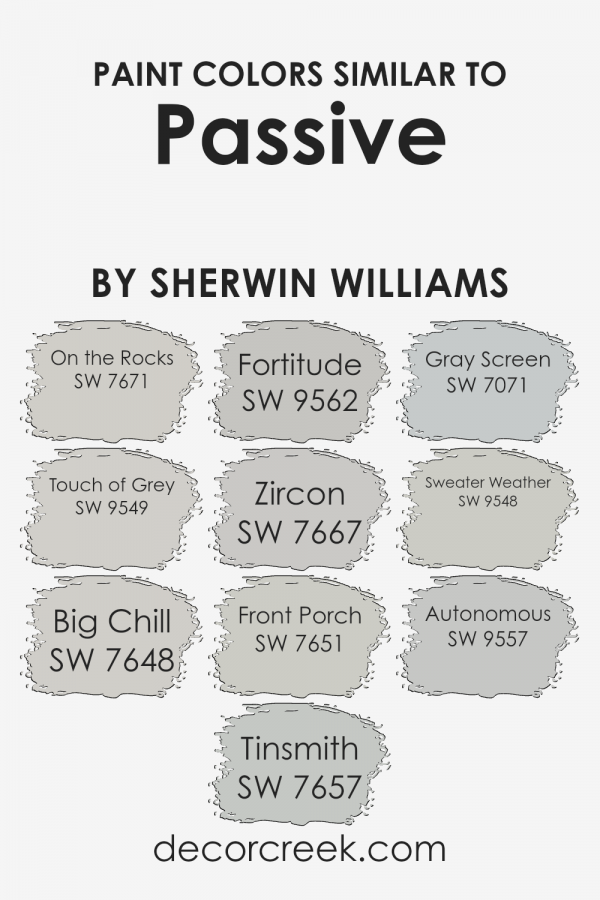 Passive SW 7064 Paint Color by Sherwin Williams - DecorCreek