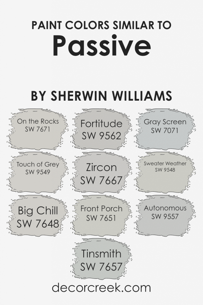 Passive SW 7064 Paint Color by Sherwin Williams - DecorCreek