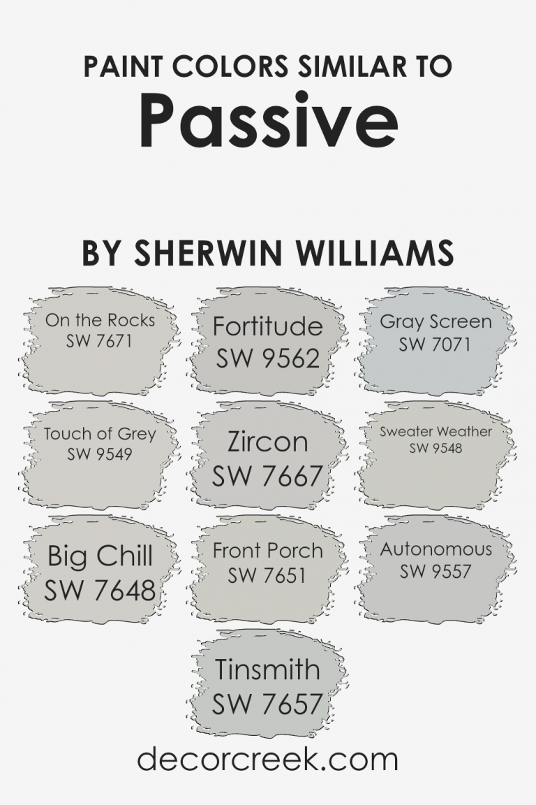 Passive SW 7064 Paint Color by Sherwin Williams - DecorCreek