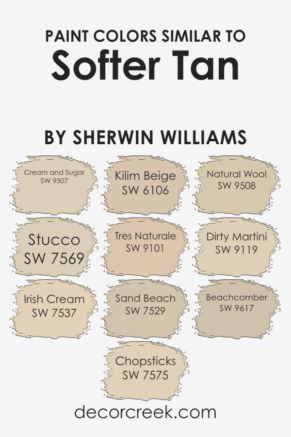 Softer Tan SW 6141 Paint Color by Sherwin Williams - DecorCreek
