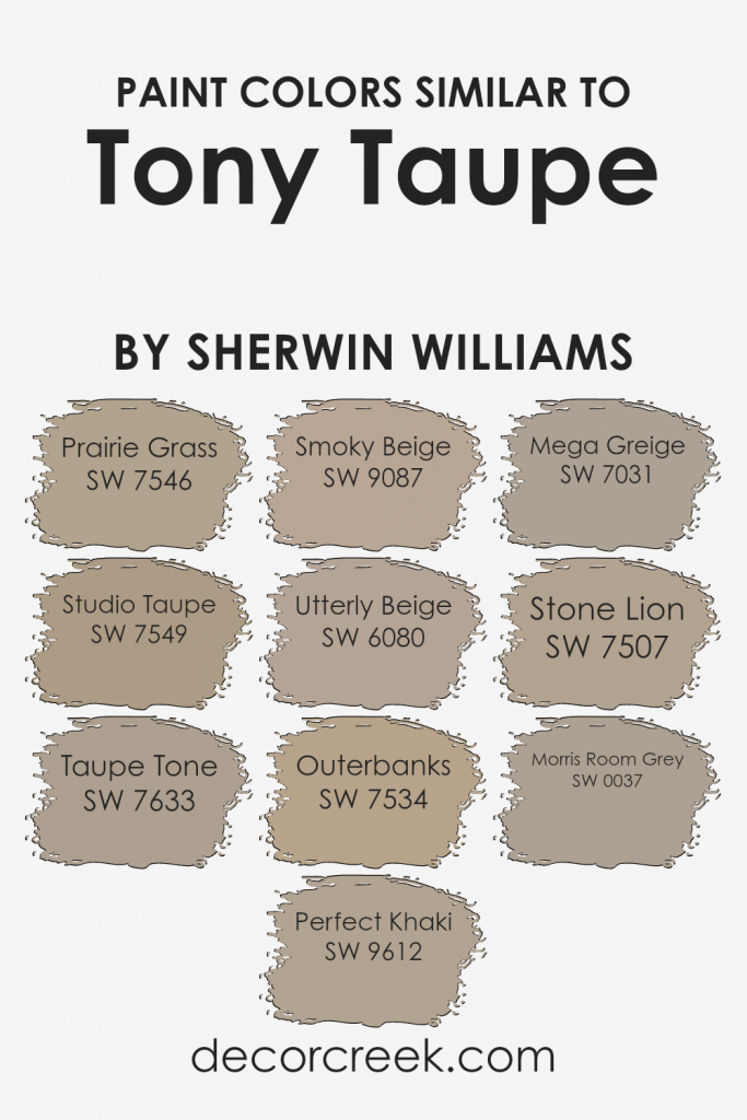 Tony Taupe SW 7038 Paint Color by Sherwin Williams - DecorCreek