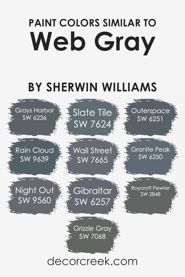 Web Gray SW 7075 Paint Color by Sherwin Williams - DecorCreek