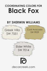 Black Fox SW 7020 Paint Color by Sherwin Williams - DecorCreek
