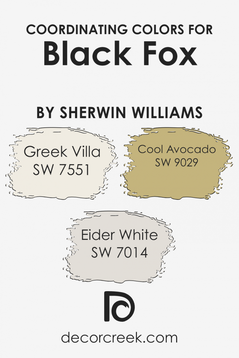 Black Fox SW 7020 Paint Color by Sherwin Williams - DecorCreek