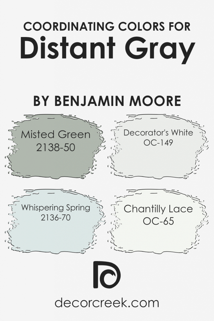 Distant Gray OC-68 Paint Color by Benjamin Moore - DecorCreek