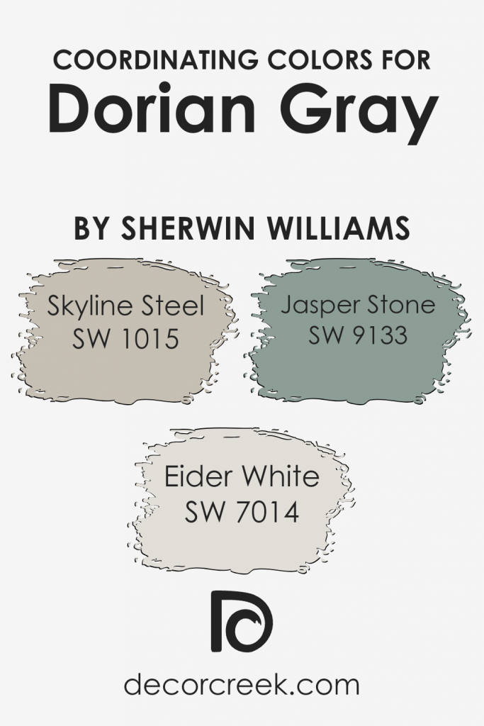 Dorian Gray SW 7017 Paint Color by Sherwin Williams - DecorCreek