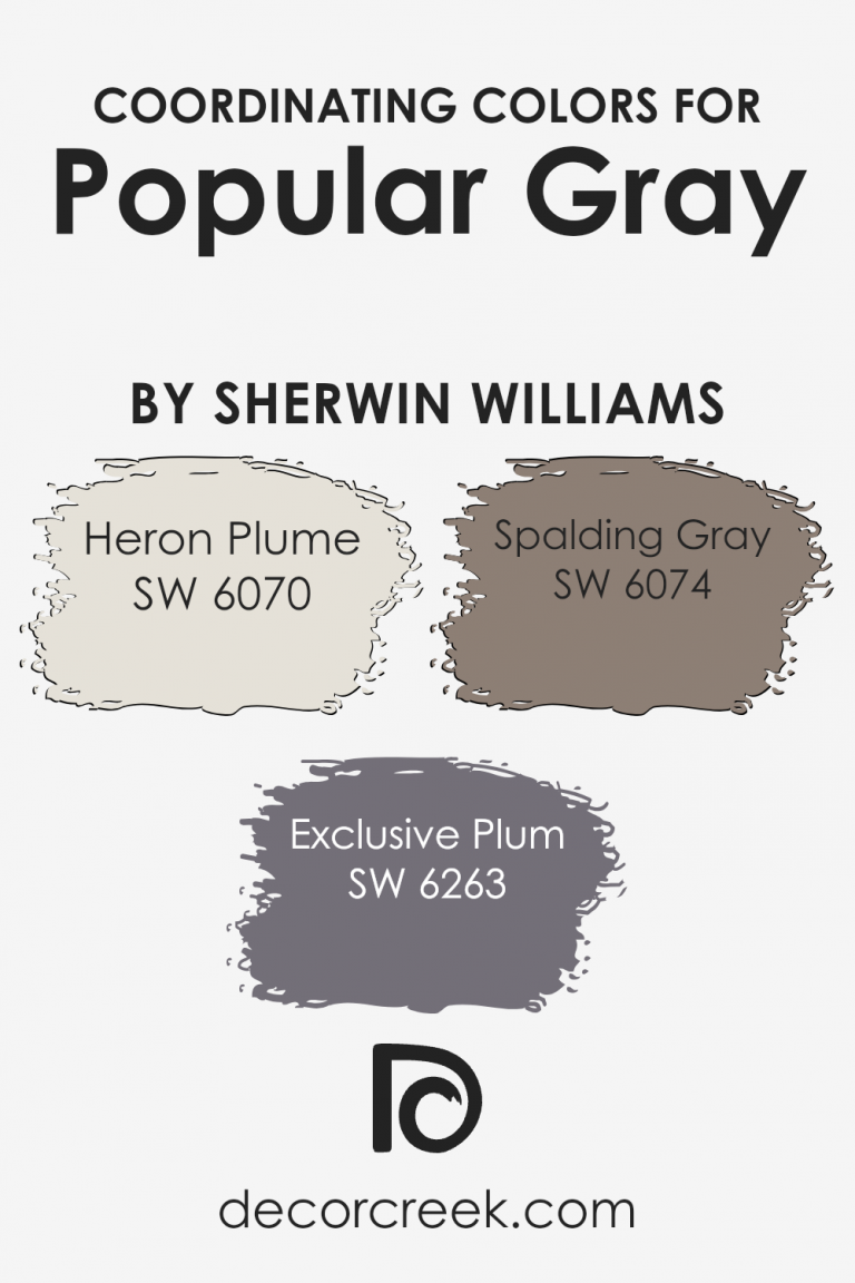 Popular Gray SW 6071 Paint Color by Sherwin Williams - DecorCreek