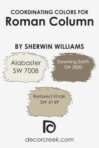 Roman Column SW 7562 Paint Color by Sherwin Williams - DecorCreek
