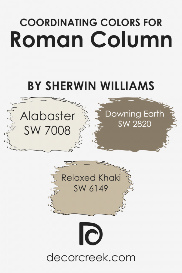 Roman Column SW 7562 Paint Color by Sherwin Williams - DecorCreek
