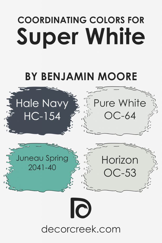 Super White OC-152 Paint Color by Benjamin Moore - DecorCreek