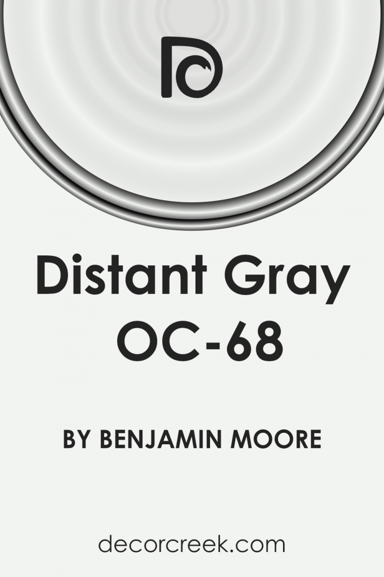 Distant Gray OC-68 Paint Color by Benjamin Moore - DecorCreek