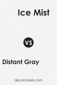 Distant Gray OC-68 Paint Color by Benjamin Moore - DecorCreek