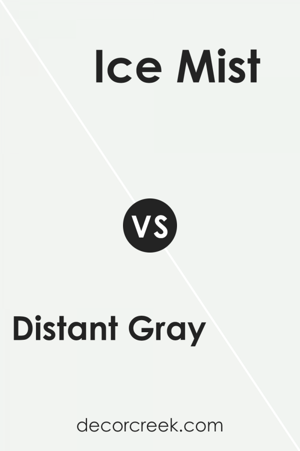 Distant Gray OC-68 Paint Color by Benjamin Moore - DecorCreek