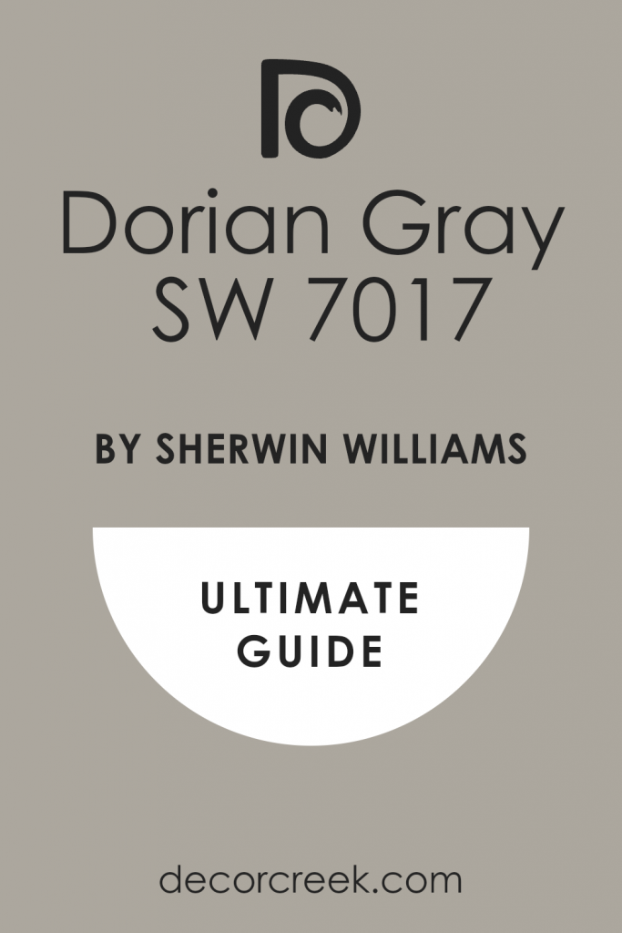 Dorian Gray SW 7017 Paint Color by Sherwin Williams - DecorCreek