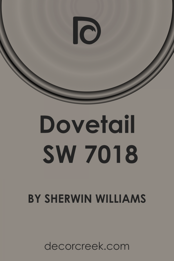 Dovetail SW 7018 Paint Color by Sherwin Williams - DecorCreek