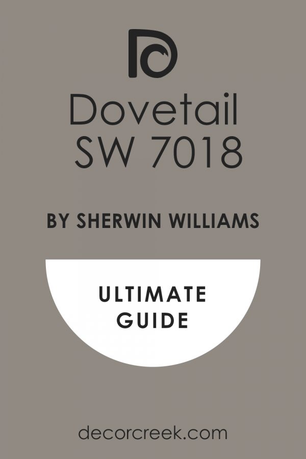 Dovetail SW 7018 Paint Color by Sherwin Williams - DecorCreek