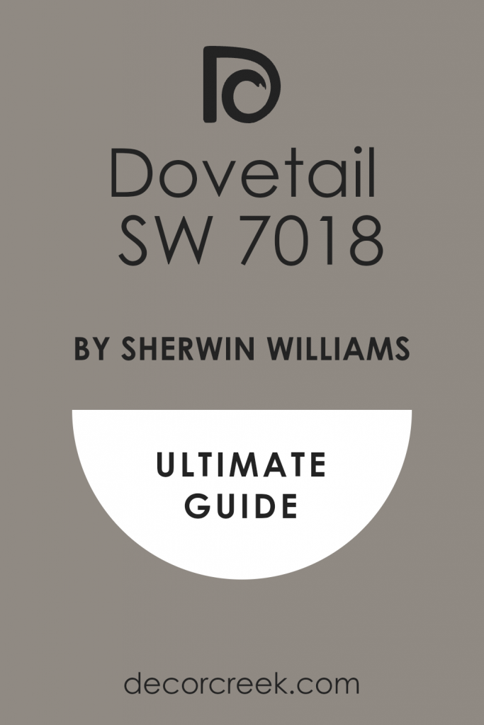 Dovetail SW 7018 Paint Color by Sherwin Williams - DecorCreek