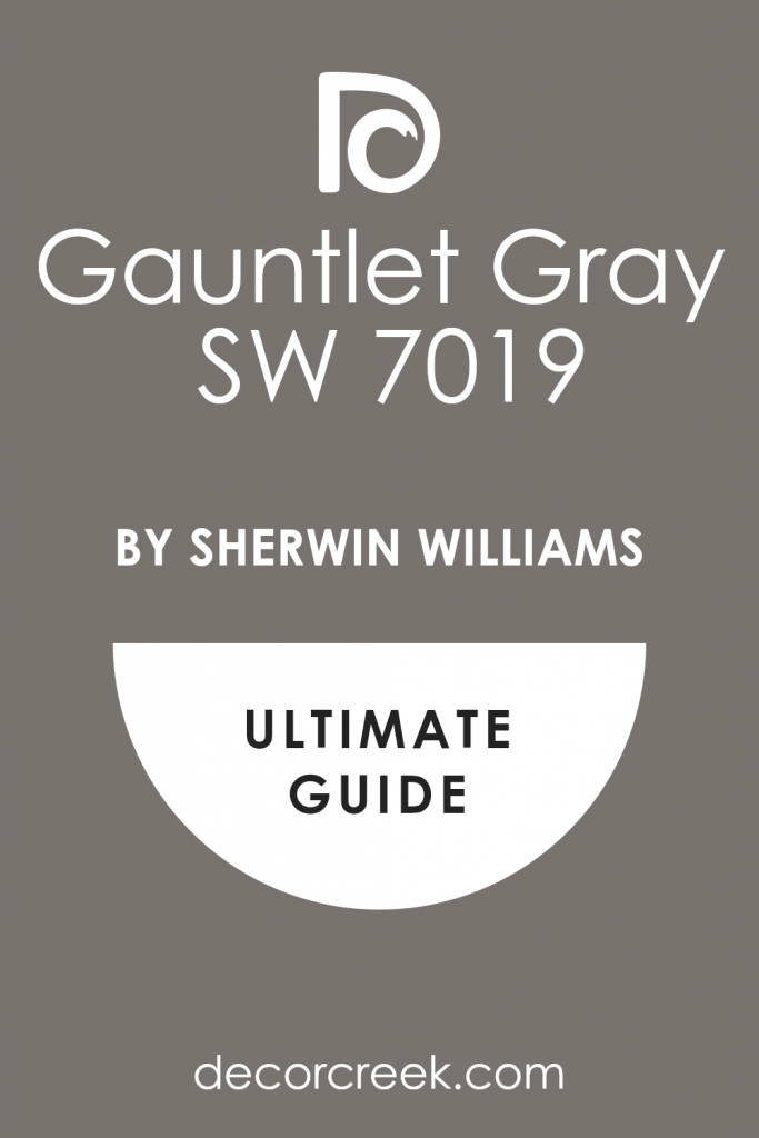 Gauntlet Gray SW 7019 Paint Color by Sherwin Williams - DecorCreek