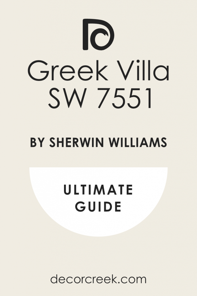 Greek Villa SW 7551 Paint Color by Sherwin Williams - DecorCreek