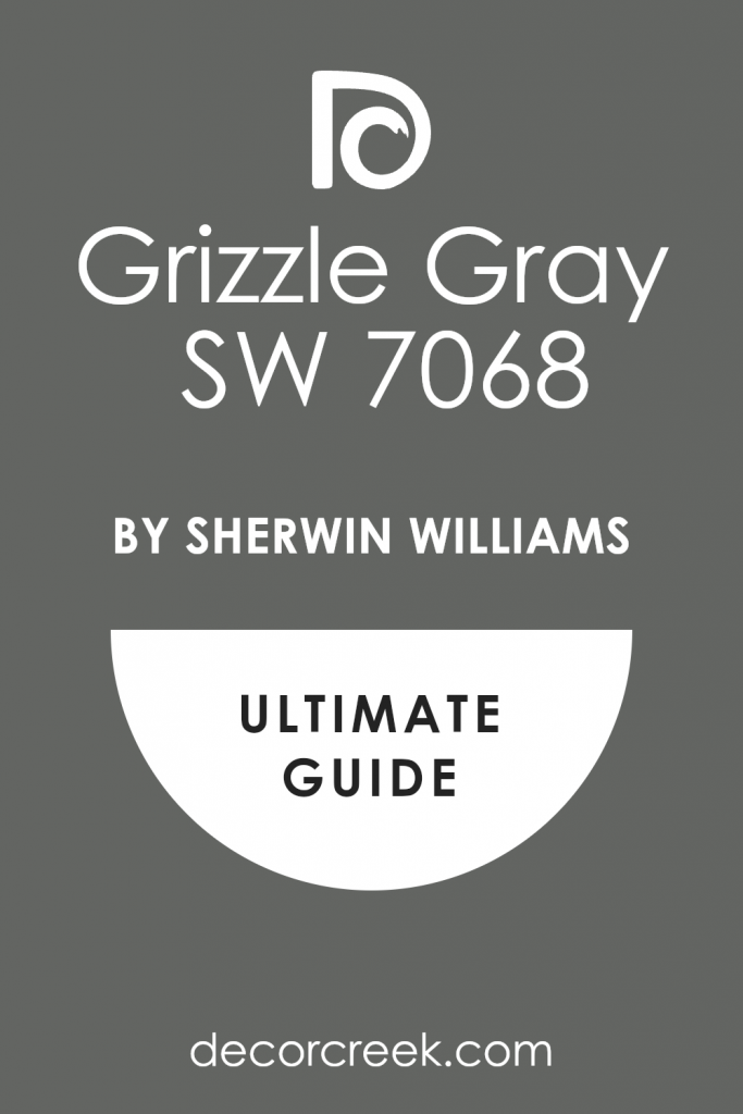 Grizzle Gray SW 7068 Paint Color by Sherwin Williams - DecorCreek