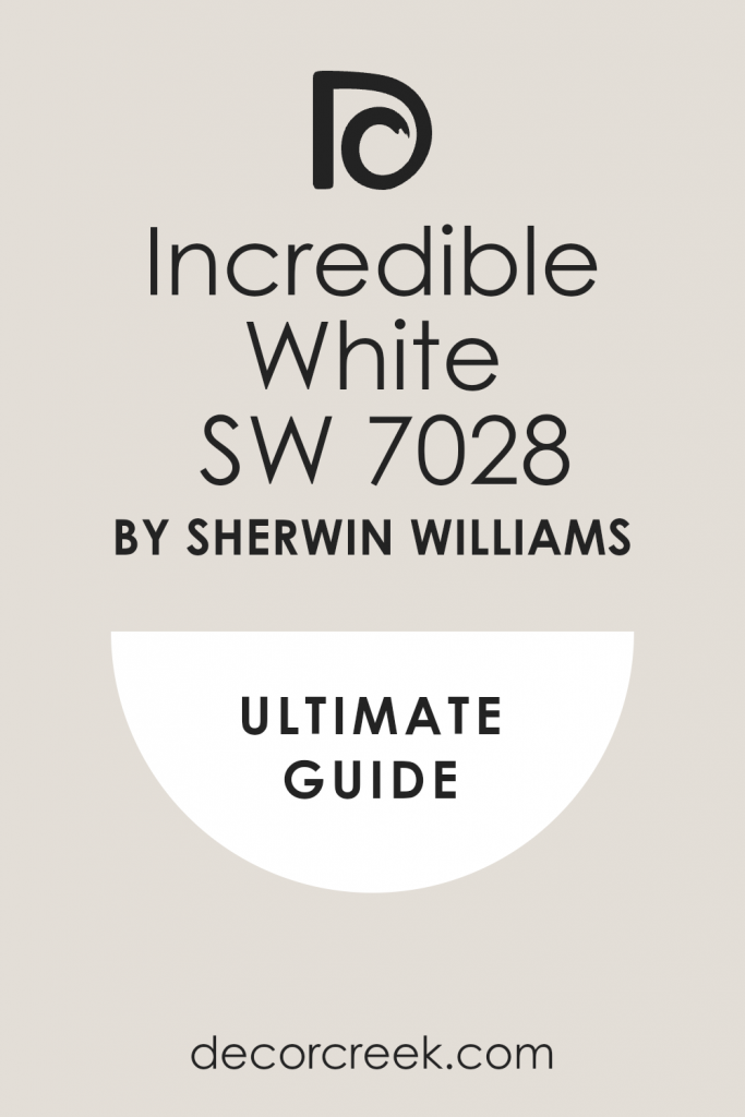 Incredible White SW 7028 Paint Color by Sherwin Williams - DecorCreek